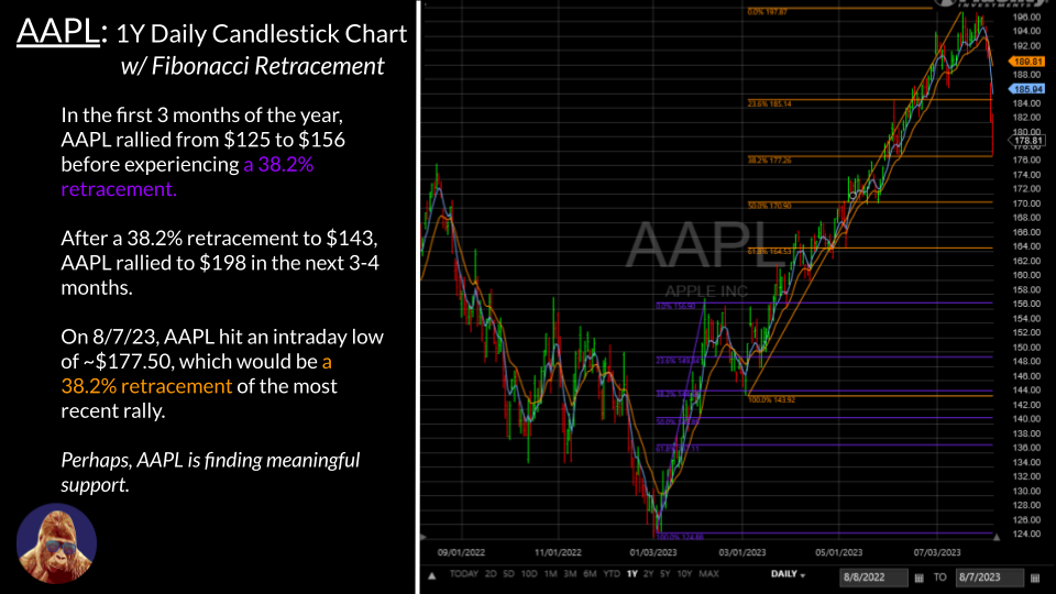 AAPL Enters Critical Support Range – Gorilla With Glasses